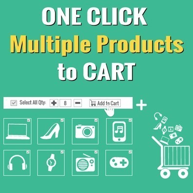 One Click Multiple Products To Cart - Buy Joomla & OpenCart Extensions